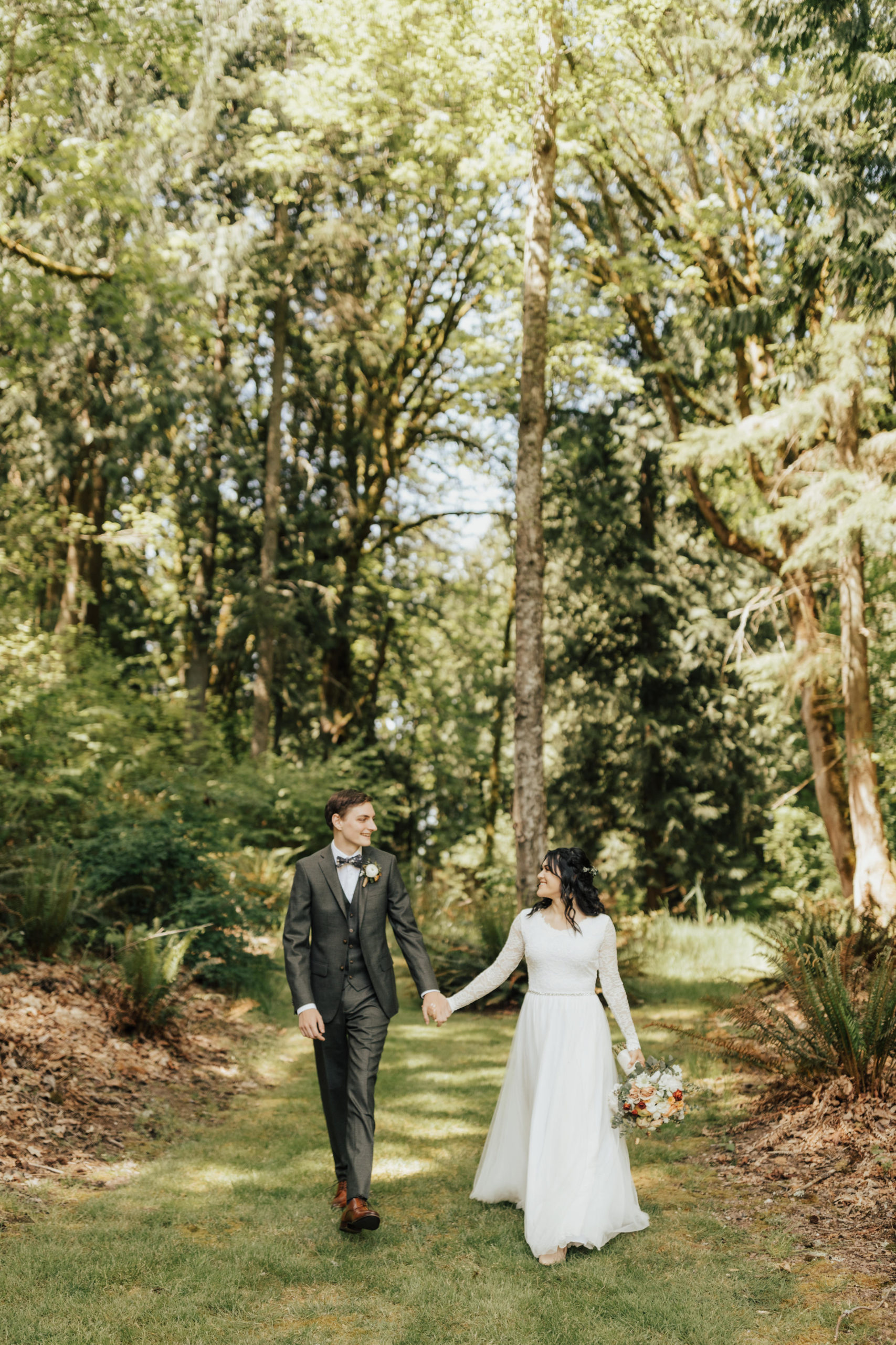 Twilight Forest Wedding|Seattle, Washington|Rachel Syrisko Photography ...